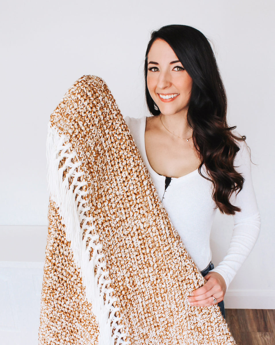 The Mabel Blanket ⊹ Crochet Pattern – Darling Be Brave